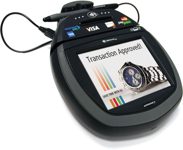 Hypercom Optimum L4150 Payment Terminal - Barcodesinc.com