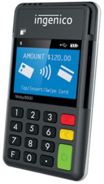 Ingenico Moby 8500 Smart Card Reader - Barcodesinc.com