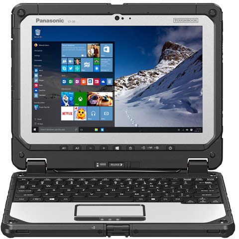Panasonic Toughbook 20 Rugged Laptop Computer - Barcodesinc.com