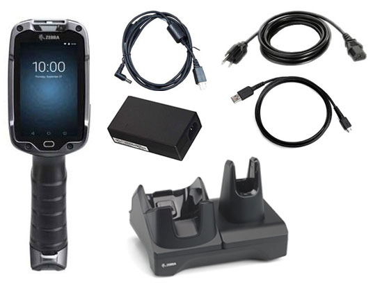 Zebra TC83B0-3005A510NA-KIT Mobile Handheld Computer - Barcodes, Inc.