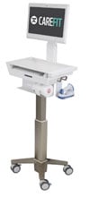 Ergotron CareFit Slim Medical Cart - Barcodesinc.com