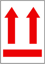 Packing Keep Upright Label - Barcodesinc.com